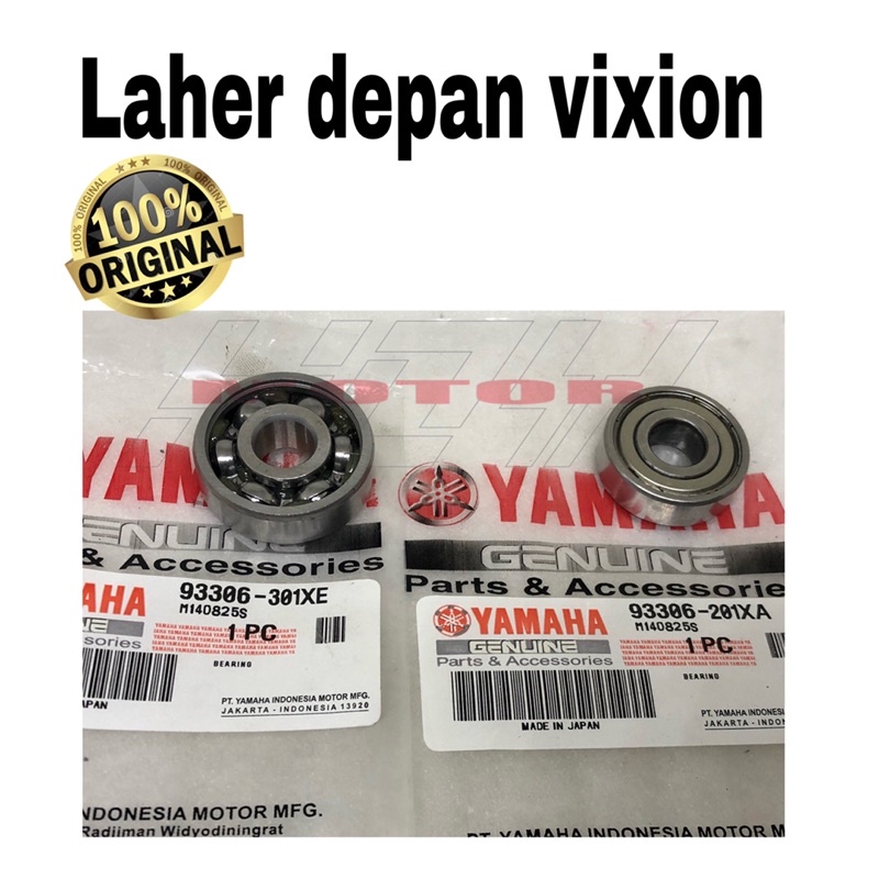 Jual Bearing bering roda depan vixion old lama Yamaha klaher laher 2pcs ...