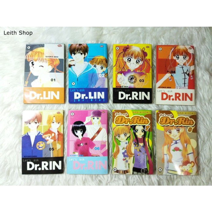 Jual Buku Komik Set Let's Ask Dr Rin Complete End Vol 1 2 3 4 5 6 7 8 ...