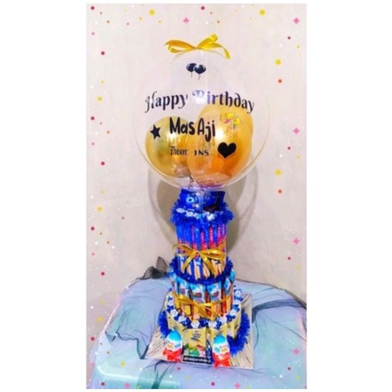 Jual Kue Snack Ultah tower murah utk hadiah ultah/wisuda/khitanan/dll ...