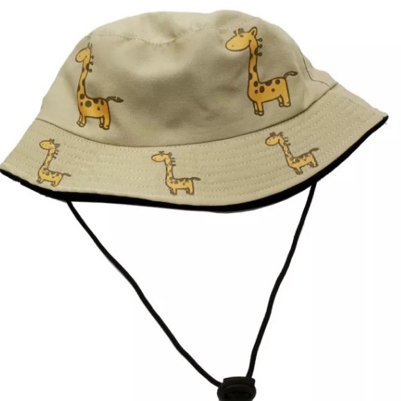 Jual Topi Anak-anak, Motif Kartun Jerapah untuk Anak Laki-laki dan ...