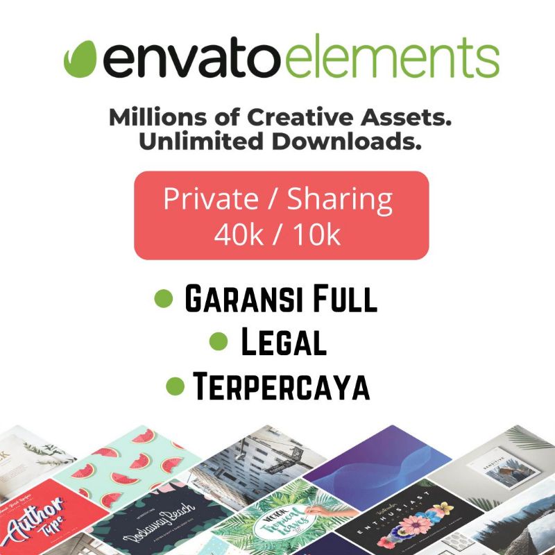 Jual Bebas Download Envato Elements Aman | Shopee Indonesia