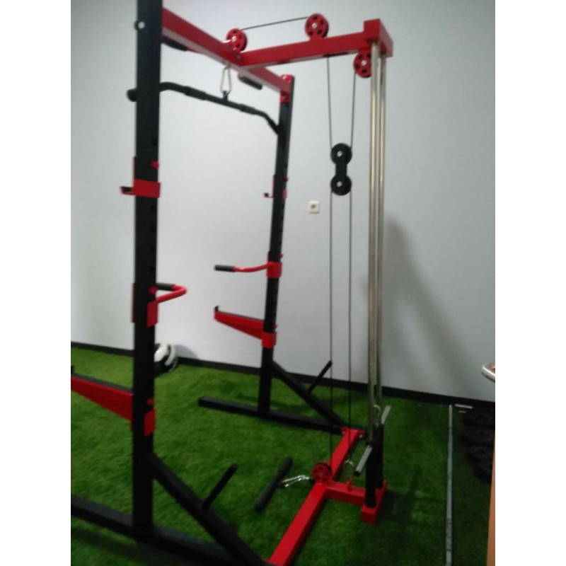 Jual ALAT FITNESS POWER RACK MULTIFUNGSI BERKUALITAS | Shopee Indonesia