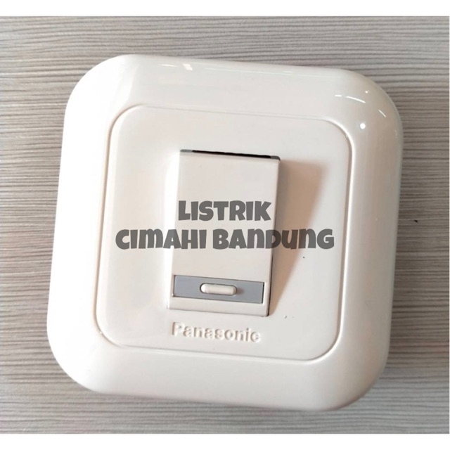 Jual PANASONIC Saklar Single Saklar Tunggal Single Switch WEJ5531 ...