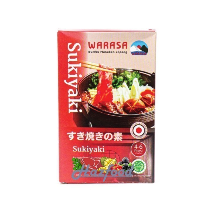 Jual BUMBU SUKIYAKI WARASA 50 GRAM HALAL HALAL | Shopee Indonesia