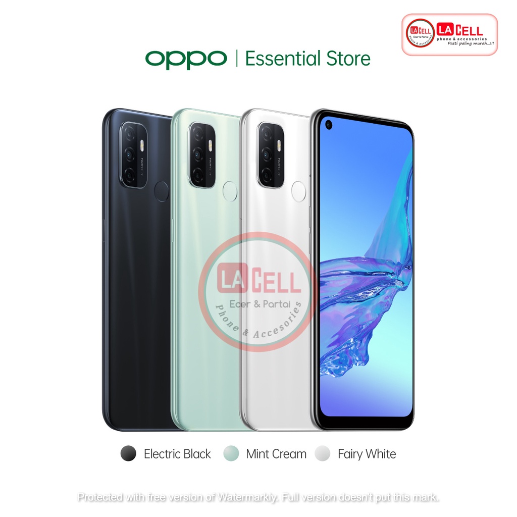 Jual OPPO A53 4GB/128GB [18W FC, 90Hz Display, SD 460] | Shopee Indonesia