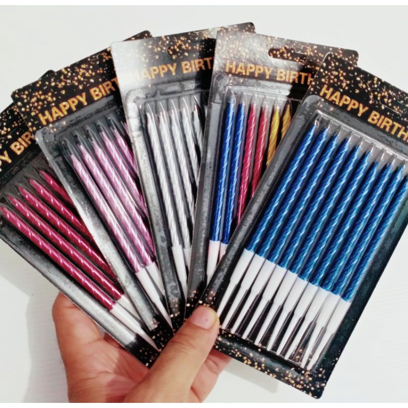 Jual lilin ulang tahun ulir panjang | Shopee Indonesia