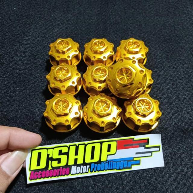 Jual Tutup tap oli samping matic model flower (geser gambar contoh ...