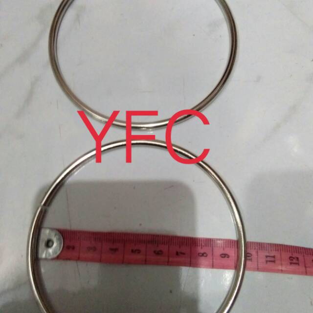 Jual Ring bulat nikel 9cm ( per pasang) | Shopee Indonesia