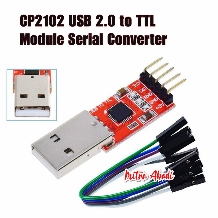 Jual CP2102 USB 2.0 to TTL Module Serial Converter | Shopee Indonesia