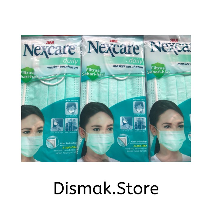 Jual Masker 3M nexcare isi 4 masker | Shopee Indonesia