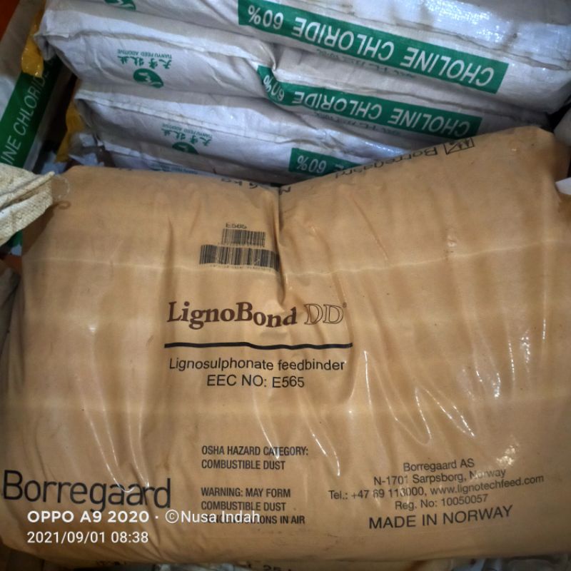 Jual LIGNOBOND PELET BINDER PEREKAT PELET ORI 25KG | Shopee Indonesia