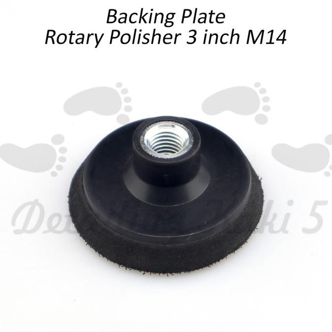 Jual Backing Plate Backing Pad Mesin Rotary Polisher 3 Inch Baut M14 ...