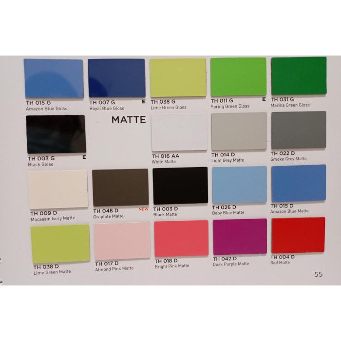 Jual Taco Hpl Th 016 Aa White Dove / Hpl Warna Putih Doff / Hpl ...