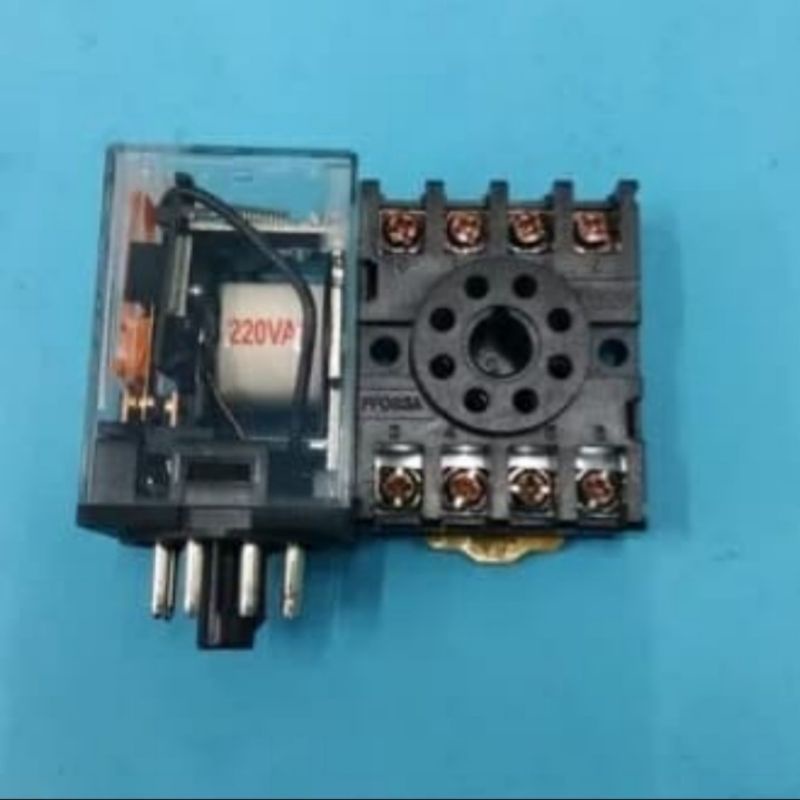 Jual Relay Omron MK2P 220VAC 8Pin + Socket | Shopee Indonesia