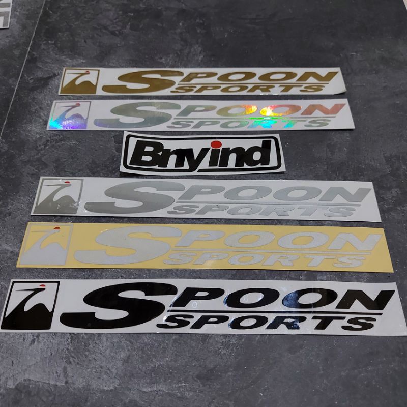 Jual STICKER SPOON SPORT PANJANG CUTTING | Shopee Indonesia
