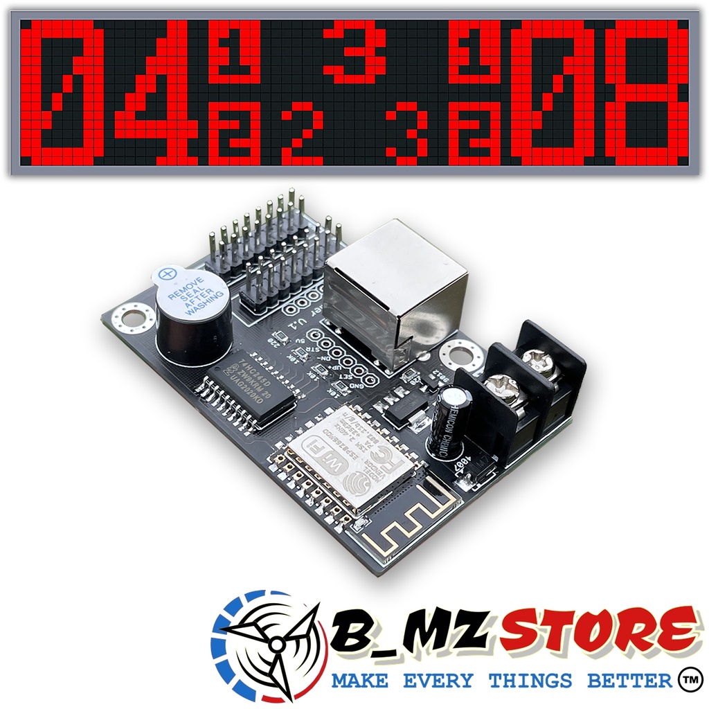 Jual Kontroller Papan Skor Badminton 2 Panel P10 Wireless Score Board ...