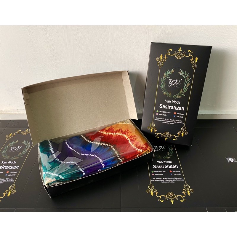 Jual Kotak / Box Kain Sasirangan Yan Mode | Shopee Indonesia