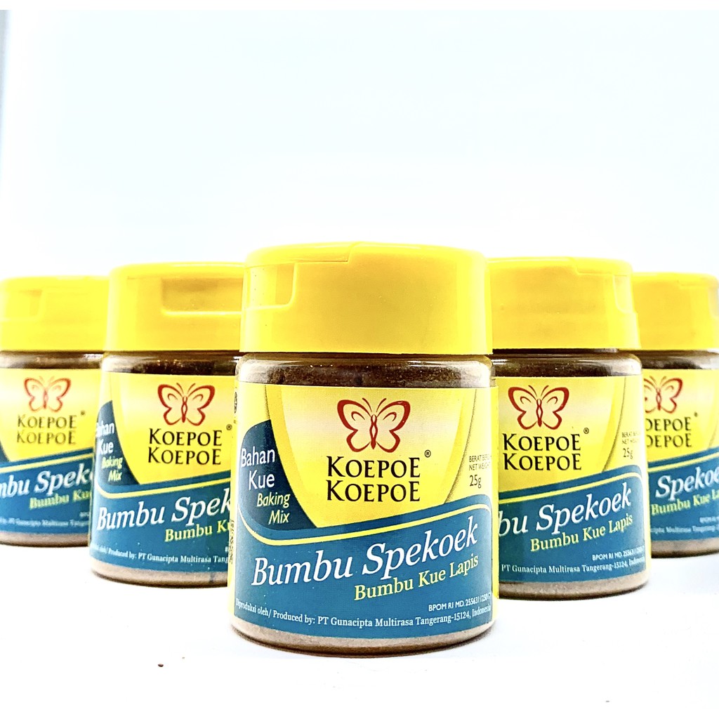 Jual Bumbu Spekoek / Bumbu Kue Lapis Koepe Koepoe 25gr | Shopee Indonesia