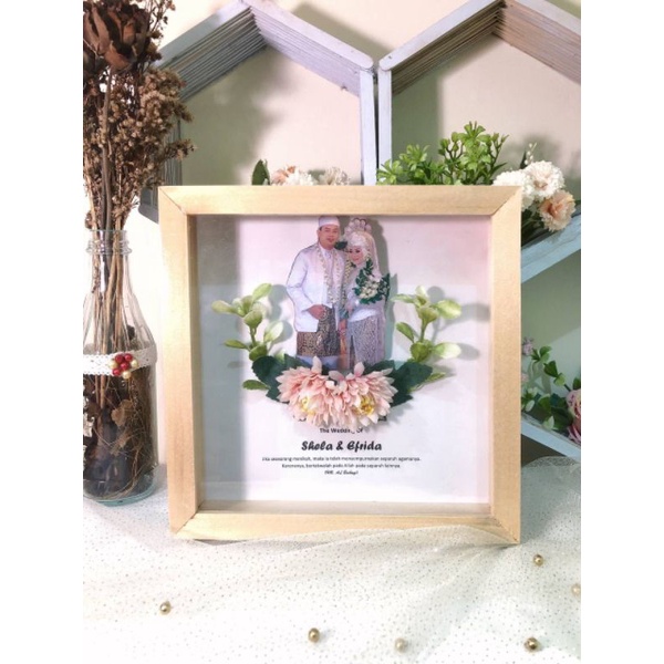 Jual BINGKAI HADIAH FOTO BUNGA | FRAME KADO | KADO BINGKAI UNIK ...