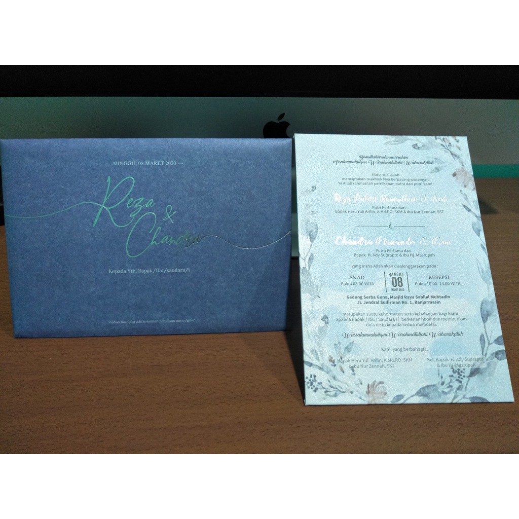 Jual Undangan Pernikahan Hard Cover Landscape | Shopee Indonesia
