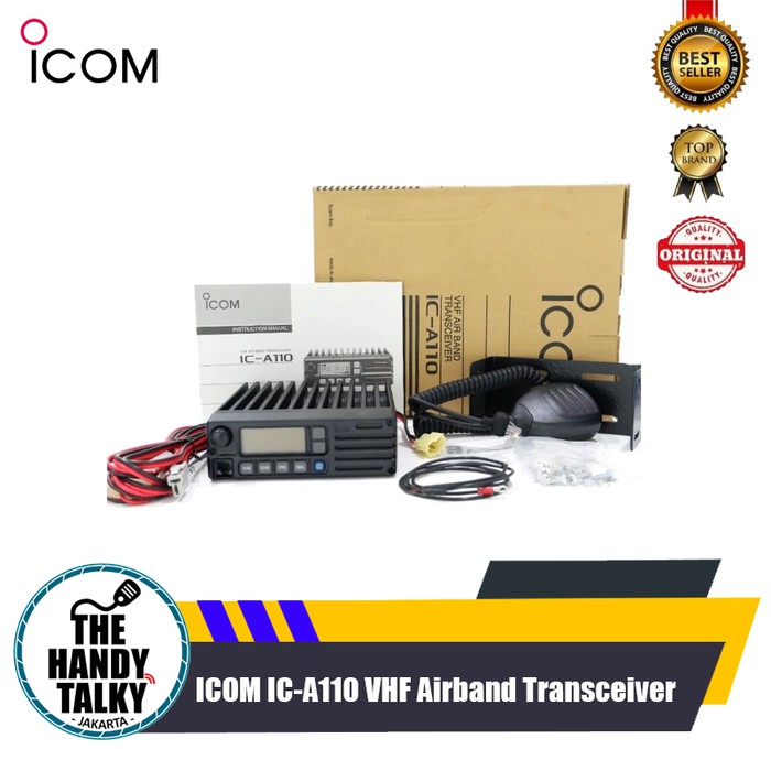 Jual ICOM IC-A110 AIRBAND TRANSCEIVER RADIO RIG ICOM A110 AIR BAND ORIGINAL | Shopee Indonesia