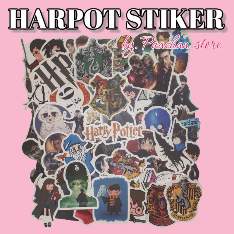 Jual Stiker Harry Potter (BACA DESKRIPSI) / Potterhead / Harry potter ...