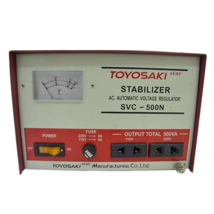 Jual Stabilizer Toyosaki 500 watt / 500w SVC 500N | Shopee Indonesia