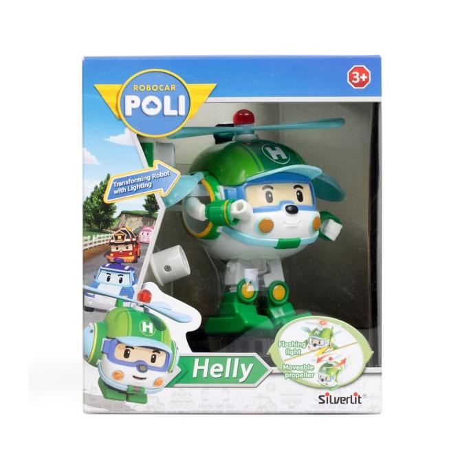 Jual Robocar Poli Transforming Robot With Lighting Helly 83096 Original ...