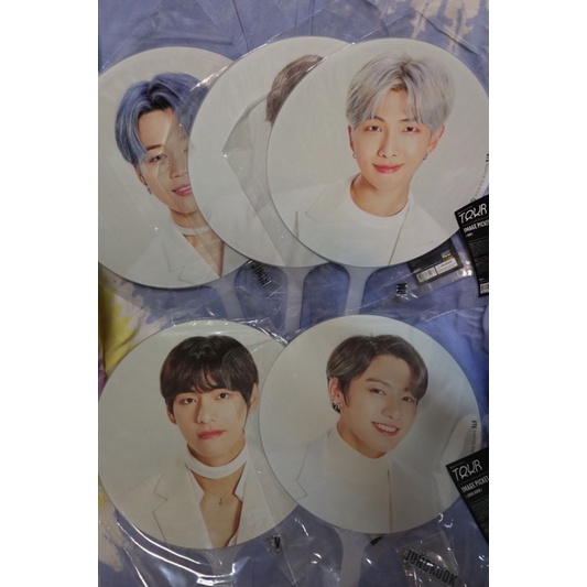 Jual HAND FAN BTS MOTS / IMAGE PICTURE IMPICT BTS MOTS | Shopee Indonesia