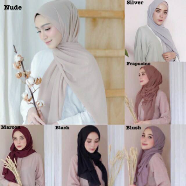 Jual PASHMINA DIAMOND ( Diamond Crepe ) | Shopee Indonesia