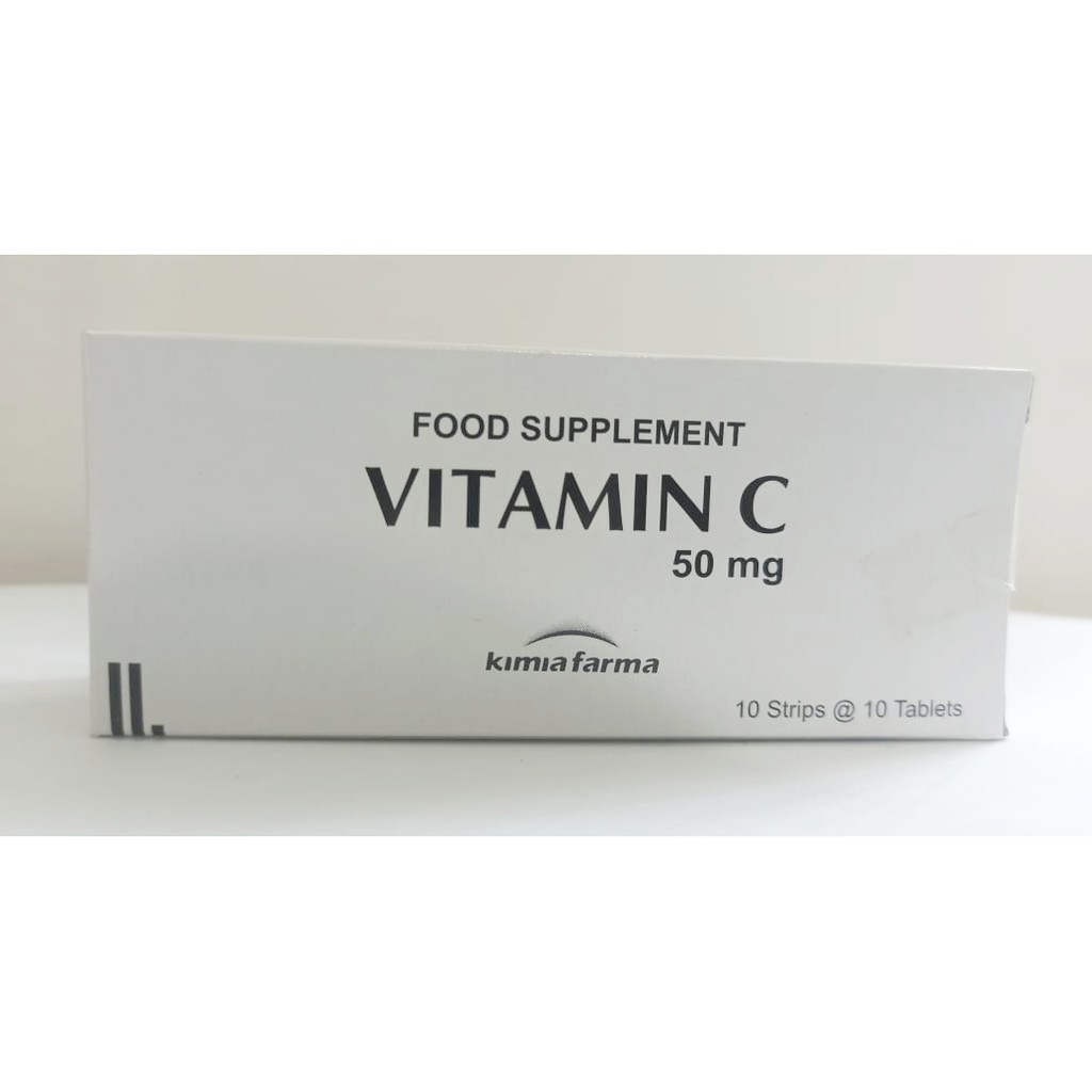 Jual VITAMIN C 50 MG KIMIA FARMA | Shopee Indonesia