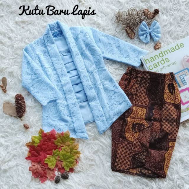 Jual KEBAYA KUTU BARU / BAJU TRADISIONAL / BAJU ADAT JAWA ANAK & DEWASA ...