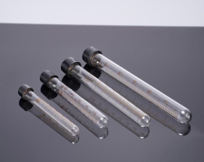 Jual Glass Centrifuge Tube R/Bottom with Screw Cap / Tabung Sentrifus ...