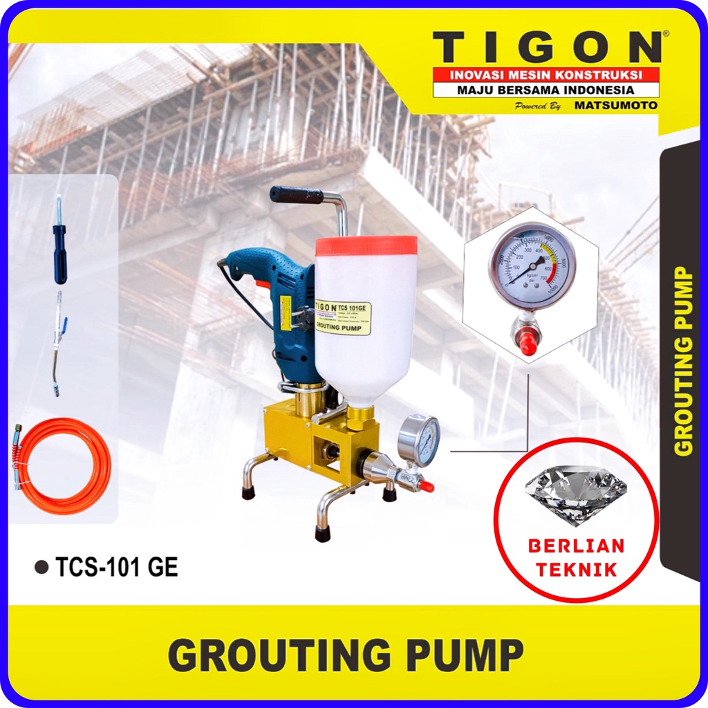 Jual Grouting Pump Tigon TCS 101 GE | Shopee Indonesia
