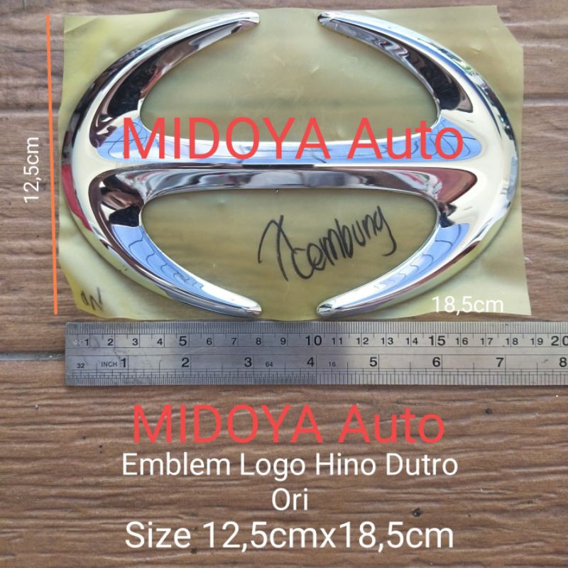 Jual Emblem Logo Lambang Hino Dutro ori | Shopee Indonesia