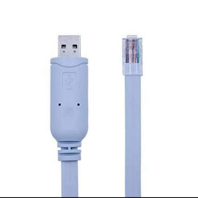 Jual KABEL USB FTDI CONSOLE CISCO/KABEL USB TO RJ 45 1,8 meter | Shopee ...