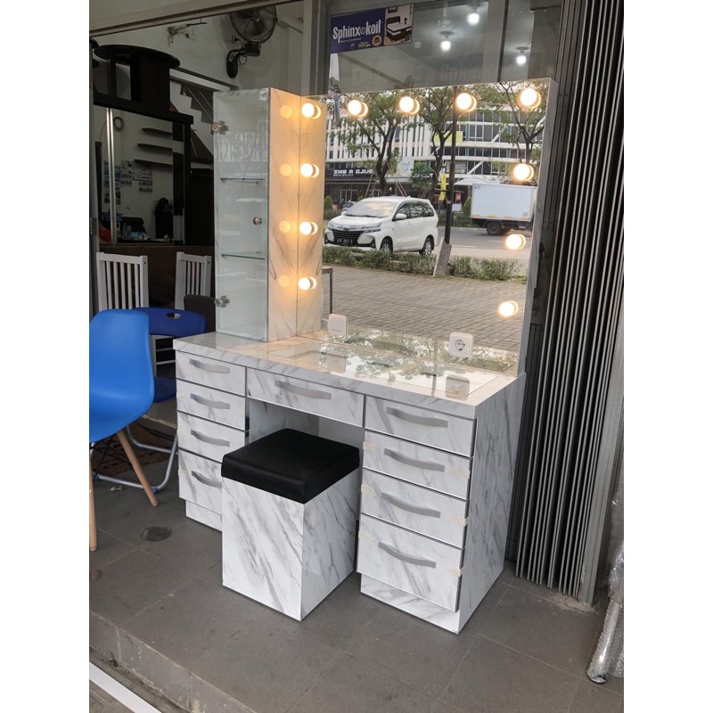 Jual meja rias artis HPL | Shopee Indonesia