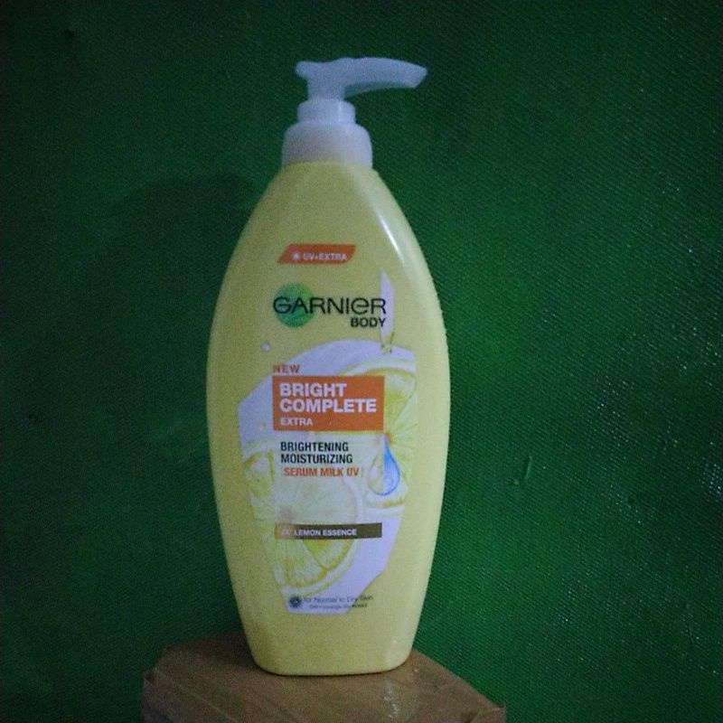 Jual GARNIER BODY BRIGHT COMPLETE LEMON 400ML | Shopee Indonesia