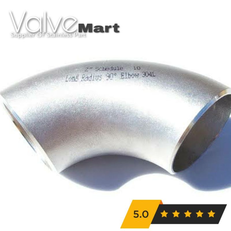 Jual Elbow Las Stainless Sch10 1/2" (inch) | Shopee Indonesia