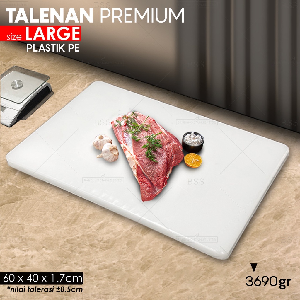 Jual Talenan Plastik Tebal 2 cm 60cm x 40cm Cutting Board High Quality ...