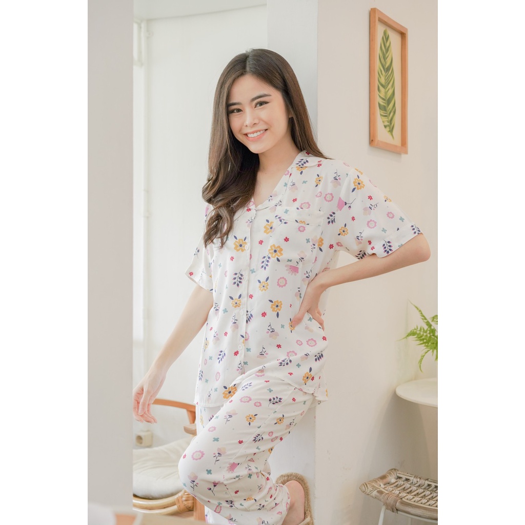 Jual Young Seo Premium Rayon Set Baju Pendek Celana Pendek Celana ...