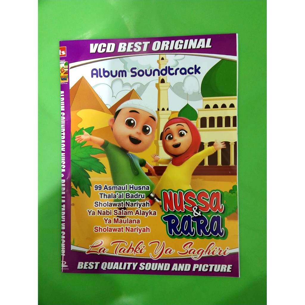 Jual PROMOO VCD lagu anak sountrack nussa rara -KASET PROMOO DVD lagu anak terbaru | Shopee ...