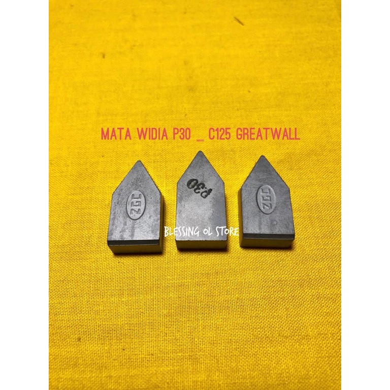 Jual MATA WIDIA / MATA BUBUT WIDIA / BETEL WIDIA / PAHAT BUBUT / C 125 P30 | Shopee Indonesia