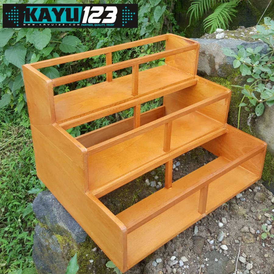 Jual Rak Kayu Serbaguna Tempat Botol Rak Bumbu Ukuran Dalam 10 cm (RK ...