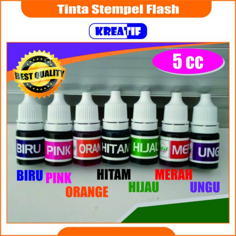Jual Tinta Stempel Flash 5 cc | Shopee Indonesia