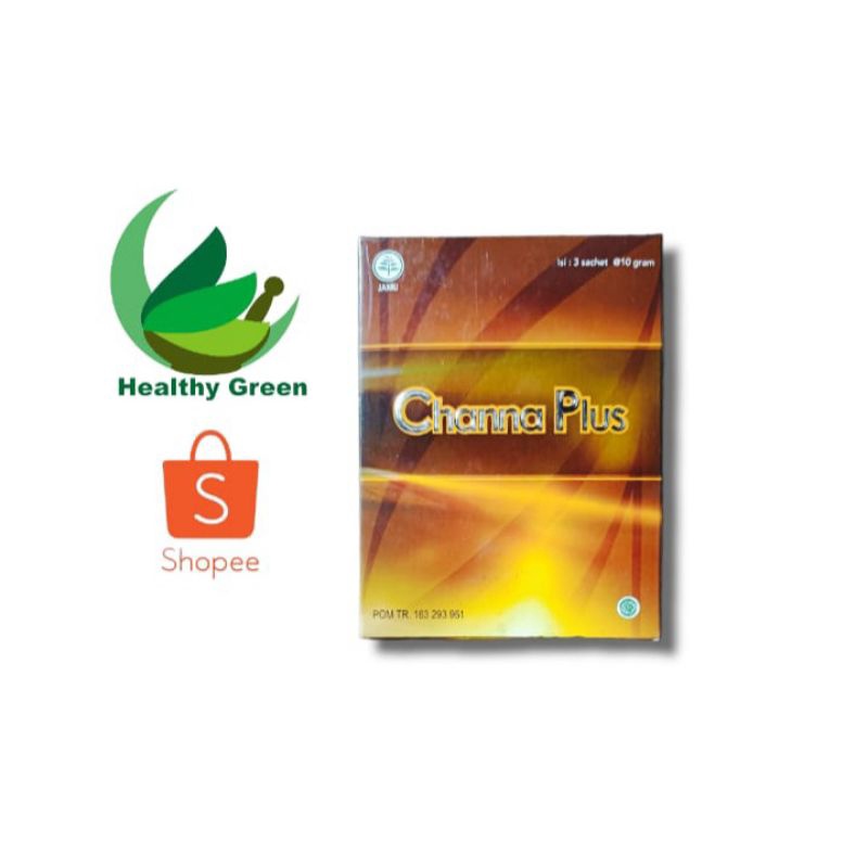 Jual Channa Plus 10gram isi 3 sachet | Shopee Indonesia