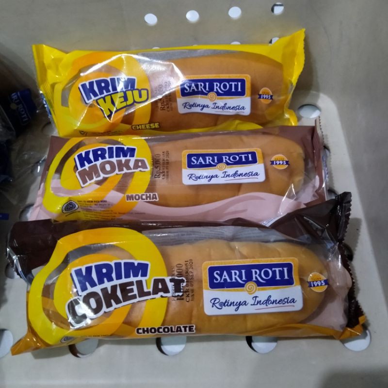 Jual roti krim roti sari roti | Shopee Indonesia