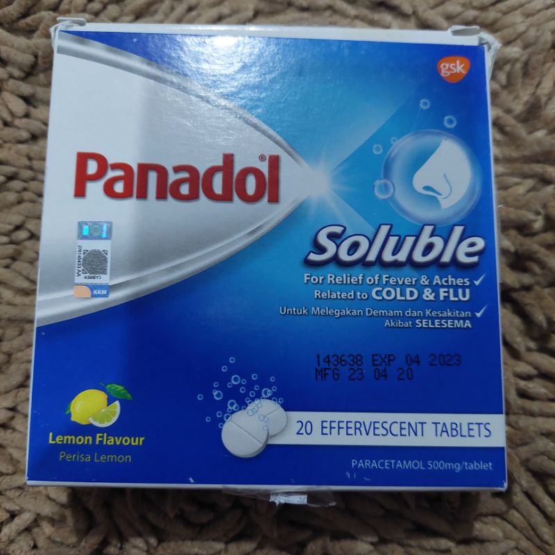 Jual Panadol Soluble Panadol Celup Panadol Larut dalam air Panadol ...