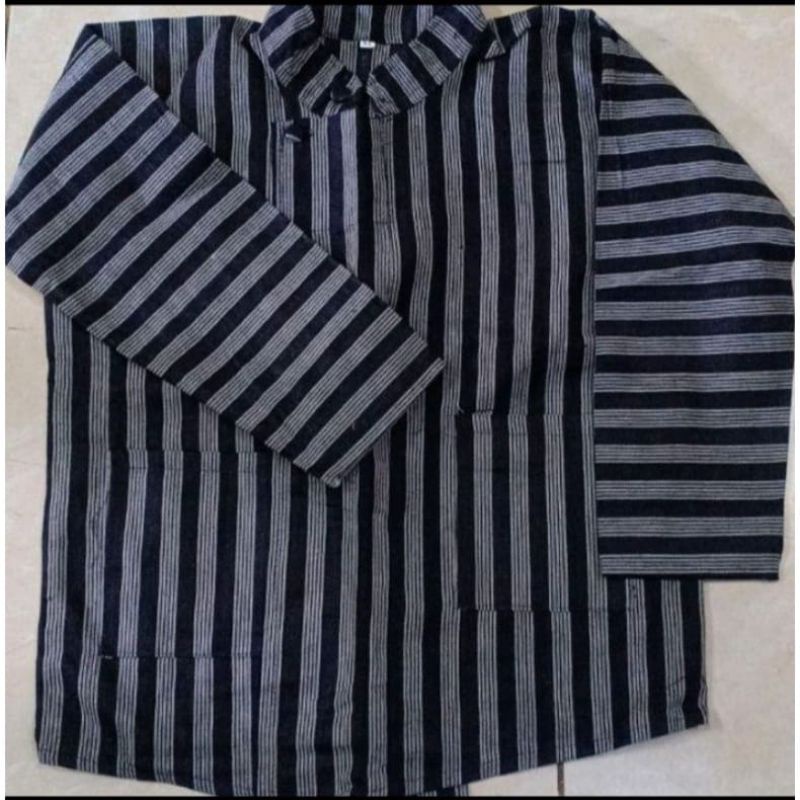 Jual SURJAN LURIK DEWASA | PAKAIAN ADAT JAWA | PAKAIAN LURIK PRIA ...