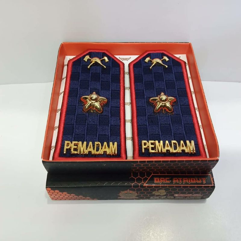 Jual Pangkat PDU Pemadam / Damkar Golongan 3D List Merah Terbaru Kualitas Terbaik | Shopee Indonesia